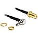 DeLOCK - 88466 CRC-9 SMA Nero, Oro, Argento cavo di interfaccia e adattatore - ePRICE
