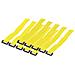 LOGILINK - Fascette Fermacavi con Velcro Gialla 23.2 x 8.4 x 2.6 cm ...