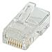 Roline - Cat. 5e Modular Plug, 8p8c, unshielded, for Stranded Wire 10 ...