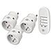 Brennenstuhl - Set Di 3 Mini Prese Programmabili Ip20 Telecomandate ...