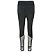 NIKE - One Mid-rise 78 Mesh-panelled Leggings Dd0249-010, Donne, Nero ...