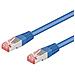 Goobay - Wentronic CAT 6-100 SSTP PIMF Blue 1m 1m Blu cavo di rete - ePRICE