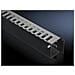 Rittal - rack accessories, Nero, Acciaio, Cable management panel - ePRICE