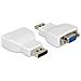 DeLOCK - 65568 DisplayPort VGA Bianco cavo di interfaccia e adattatore - ePRICE
