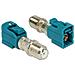 DeLOCK - 89464 FAKRA Z F Blu, Argento cavo di interfaccia e adattatore - ePRICE