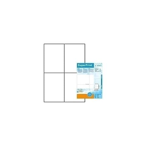 Herma - Labels white 105x148 SuperPrint 400 pcs. , Bianco, Labels ...