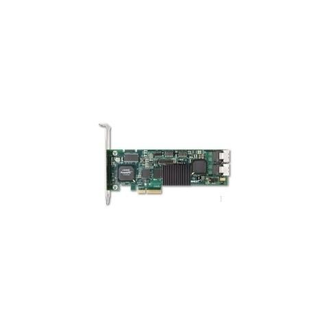 LSI - Serial ATA II RAID Controller 4 Port, SATA II, PCI Express x4 ...