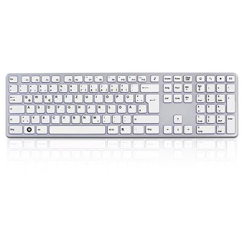 Keysonic - Tastiera PC Connessione USB Layout Tedesco Bianca 13366 - ePRICE