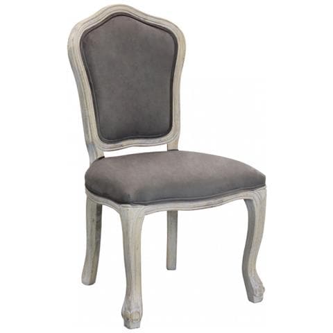 COSMA - Set Di 2 Sedie Charlene In Velluto Taupe - ePRICE