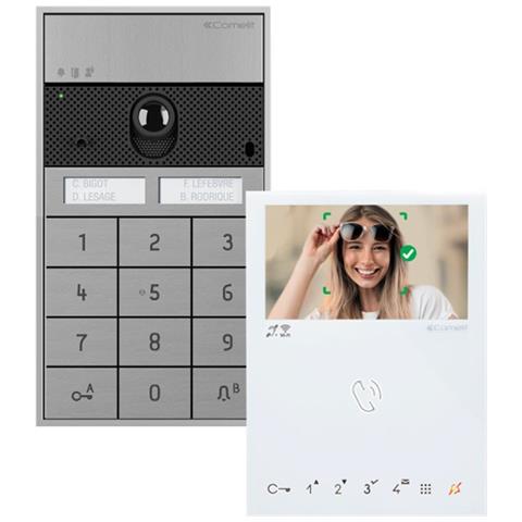COMELIT - Kit Interphone Ultra Et Mini Mains Libres Wi-fi Simplebus 2 ...
