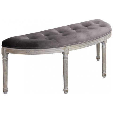 COSMA - Set Di 2 Panca Margi In Velluto Taupe - ePRICE