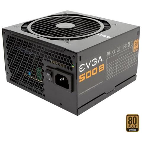 EVGA - 500B 500W Nero alimentatore per computer - ePRICE