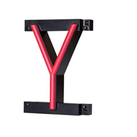 Greenice - Lettera Led Neon Y larghezza 105mm altezza 161mm profondità ...