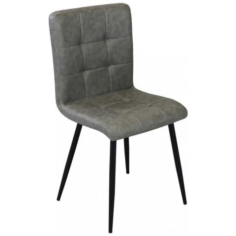 COSMA - Set Di 4 Poltrone Rosalyn In Ecopelle - ePRICE