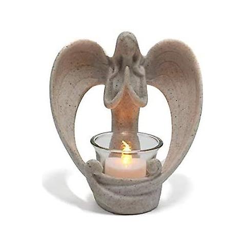 HTN - Statue Angelo Tè Light Bandle Holder Simpatia Ali Angel ...