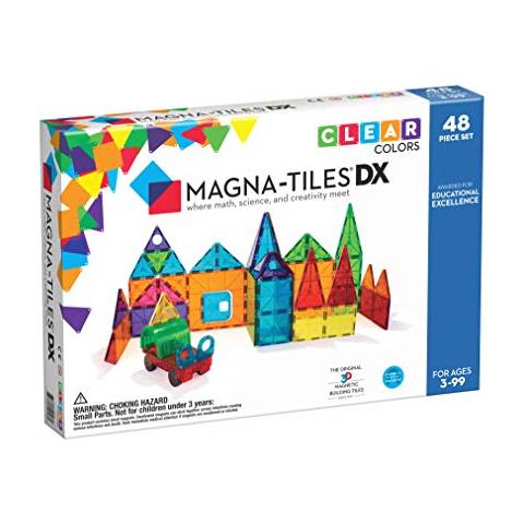 MAGNA TILES - Magna - Tiles Deluxe Set, Le Originali Tessere Magnetiche ...