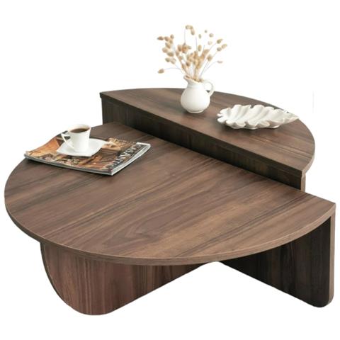 CONCEPT U - Mila Tavolino Modulare Color Noce - ePRICE