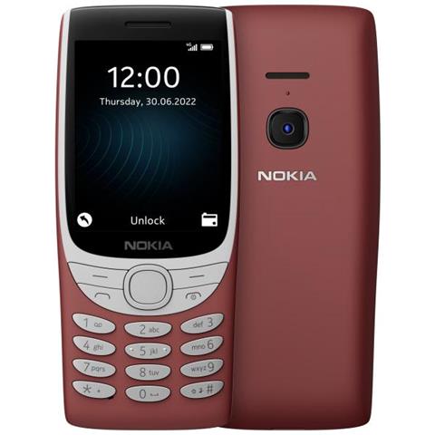 NOKIA - 8210 4G Telefono Base Colore: Red - ePRICE