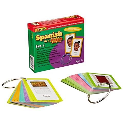 EDUPRESS - Spanish In A Flash Cards Set 2 (ep62343) - ePRICE