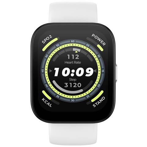 AMAZFIT - Smartwatch Bip 5 Display 1.91" TFT Digitale Touch screen Bluetooth GPS Colore Bianco ...