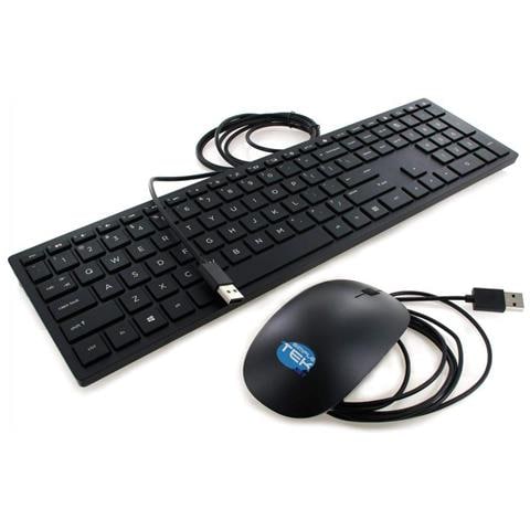 HP - Lifestyle Tpc-p001k Kit Mouse E Tastiera Layout Qwerty Us Inglese ...