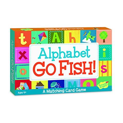PEACEABLE KINGDOM - Alphabet Go Fish Letter Matching Card Game 52 Carte ...