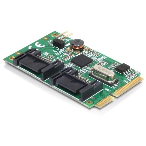 DeLOCK - 95233, Mini PCI Express, SATA, 6 Gbit / s, Asmedia ASM1061 ...