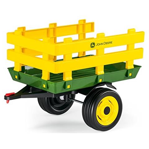 PEG PEREGO - John Deere Stakeside Trailer Ride On Green - ePRICE