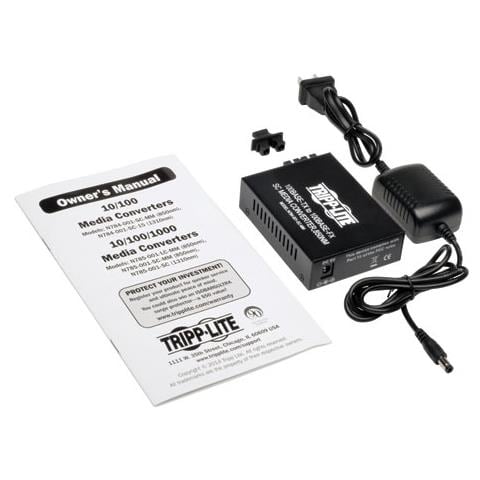 Tripp-Lite - Tripp Lite N784-001-SC-MM, 100Base-TX, Veloce, Full, Half ...