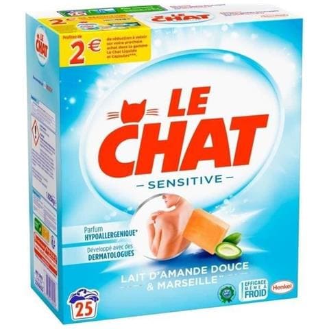 LE CHAT - The Cat Sensitive Powder Laundry - X25 - ePRICE