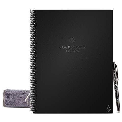 ROCKETBOOK - Fusion Intelligente Riutilizzabile Notebook - Lettera A4 ...