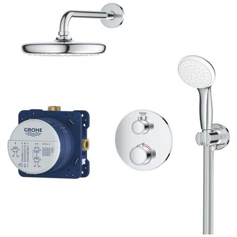 GROHE - Set Doccia Tempesta 210 Grohtherm 34727000 - Soffione 1 Getto ...