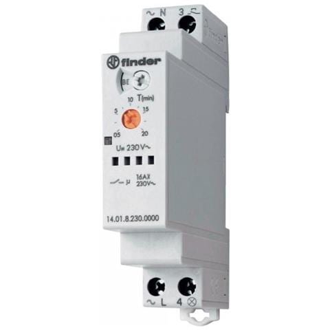 Finder - Luce Scala Multifunz. Din 17,5mm 1no 20min - ePRICE