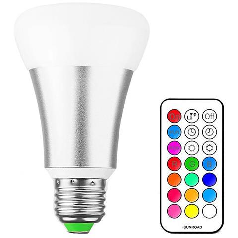 HTN - Bulb Led Rgbw Cambia Del Colore Modifica E27 Magic Room Light Con ...