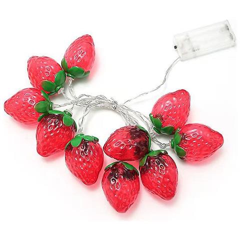 HTN - Fruit Strawberry Solar Fruit Strawberry Solar String Luci A ...