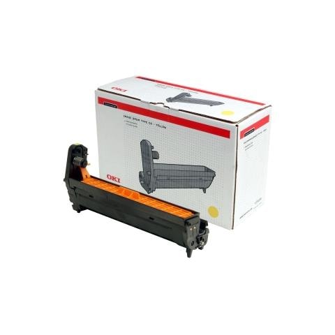 OKI - 42126605 Tamburo di Stampa Originale Giallo per OKI C5100 ...