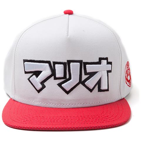 BIOWORLD - Nintendo - Super Mario Japanese Logo Snapback Multicolor ...