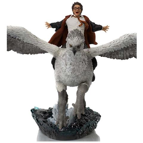 IRON STUDIOS - Harry Potter - Harry Potter & Buckbeak Figure Deluxe ...