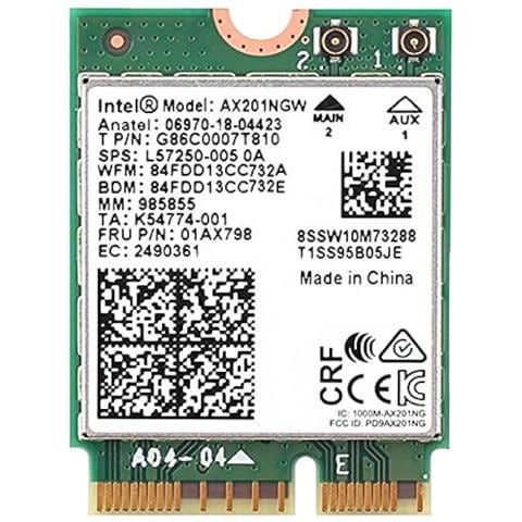 INTEL - Ax201ngw 01ax797 L57248-001 Modulo M. 2 2230 Wifi 6 Dual Band ...