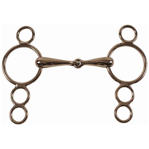 NSC - Filetto Pessoa Snodato In Inox Piena E Imboccatura Spessore 21 Mm ...