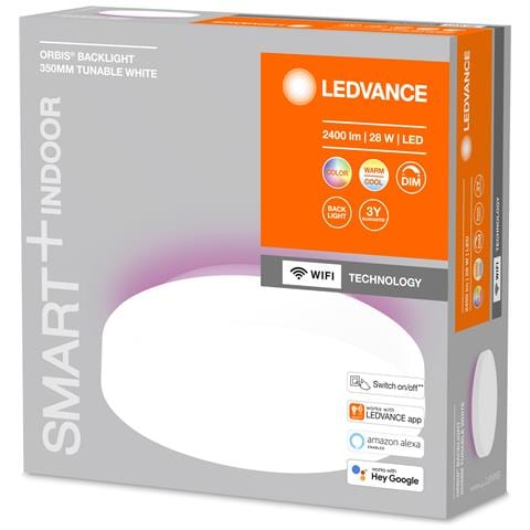 OSRAM - Applique Da Soffitto Led 28w Smart+ Wi-fi Orbis Backlight ...