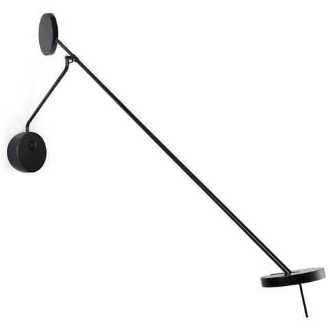 LEDS-C4 GROK LIGHTING - Lampada Da Lettura A Parete A Led Matt Blac ...
