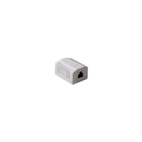 ACT - Surface Mounted Box Shielded 1 Ports Cat6. Type: Cat6 Wall ...