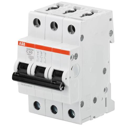 ABB - Sicherungsautomat B10a S203m-b10 Pro M Comp. 10ka 3-polig B-charakt. S203m-b10 ...