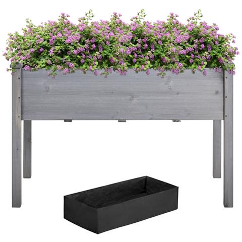 YAHEETECH - Fioriera /aiuola Rialzata Orto Rialzato Balcone Giardino In ...