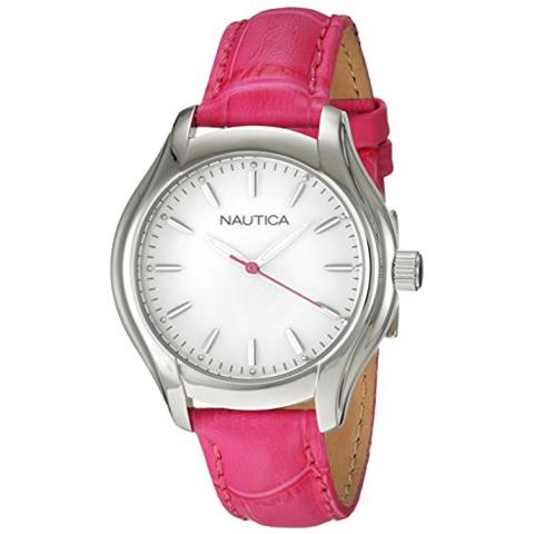 NAUTICA - Nai11010m Orologio Da Polso Donna Quarzo Pelle Solo Tempo ...