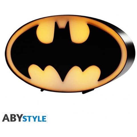 ABYSTYLE - Dc Comics Batman Lampada Logo - Lamp Batman Logo - Abystyle ...