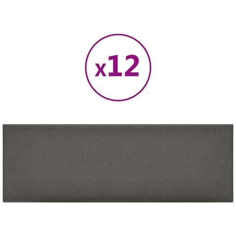 LUSSO CASADINO - Lusso Casadino - Pannelli Murali 12 Pz Grigi 90x30 Cm ...