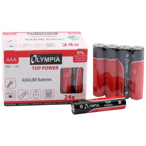 Olympia - 40180 Haushaltsbatterie Aaa Alkali (40180) - ePRICE