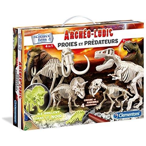 CLEMENTONI - 52266 - archéo Ludic - prede E Predatori - fosforescente - ePRICE